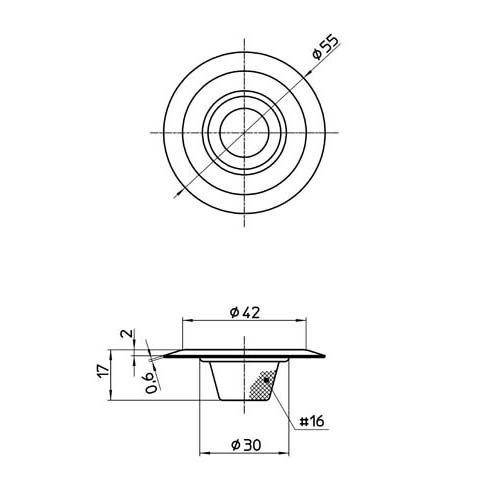 サンエイ ツバ広ゴミこし 30〜40mm用 台所用品 PH621A-S ( 1個 )/ SANEI(サンエイ) : 爽快ドラッグ - 通販 - Yahoo!ショッピング