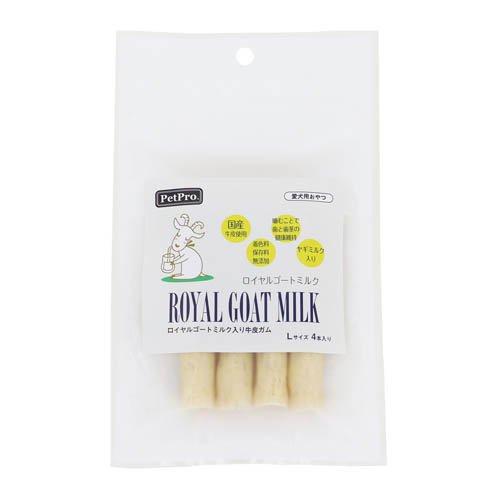 ロイヤルゴートミルク入り牛皮ガム L ( 4本 )/ ペットプロ(PetPro) : 爽快ドラッグ - 通販 - Yahoo!ショッピング