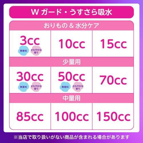 ウィスパー 1枚2役Wガード 3cc さわやかな香り ( 40枚入 )/ ウィスパー : 4987176126825 : 爽快ドラッグ - 通販 - Yahoo!ショッピング