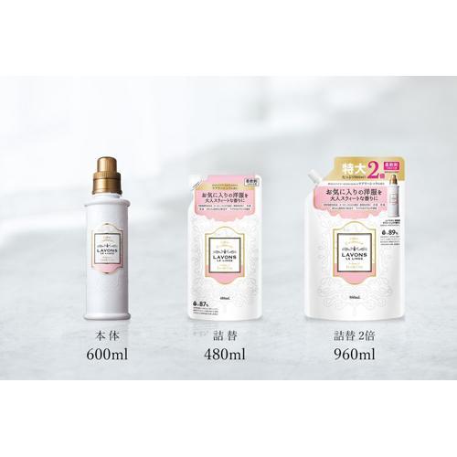 ラボン 柔軟剤 ラブリーシックの香り ( 600ml*6本セット )/ ラボン(LAVONS) : 爽快ドラッグ - 通販 - Yahoo!ショッピング