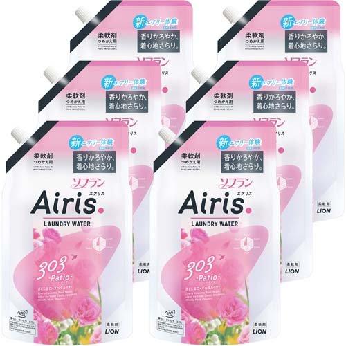 ソフラン エアリス 柔軟剤 パティオ 詰め替え ( 850ml*6袋セット )/ ソフラン : 563602 : 爽快ドラッグ - 通販 - Yahoo!ショッピング