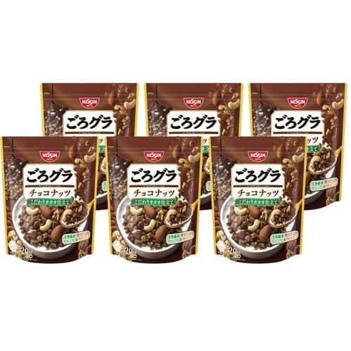 ごろグラ チョコナッツ ( 320g×6セット )/ ごろっとグラノーラ : 爽快ドラッグ - 通販 - Yahoo!ショッピング