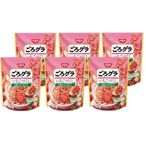 ごろグラいちごづくし ( 320g×6セット )/ ごろっとグラノーラ : 爽快ドラッグ - 通販 - Yahoo!ショッピング