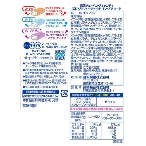 ぷにグミハイチュウドリンクアソート ( 68g×64セット ) : 爽快ドラッグ - 通販 - Yahoo!ショッピング