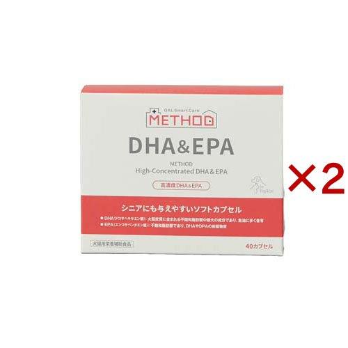 METHOD 高濃度 DHA＆EPA 犬猫用 ( 40カプセル×2セット )/ メソッド(method) : 爽快ドラッグ - 通販 - Yahoo!ショッピング