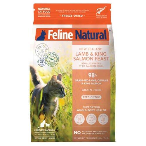 Feline Natural フリーズドライ ラム＆キングサーモン フィースト ( 800g ) : 爽快ドラッグ - 通販 - Yahoo!ショッピング