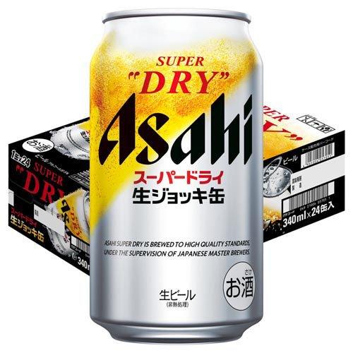 アサヒスーパードライ 生ジョッキ缶 ( 340ml×24本 ) : 爽快ドリンク専門店 - 通販 - Yahoo!ショッピング