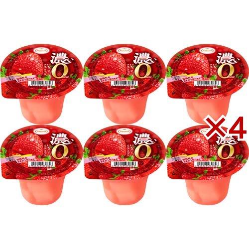 濃いいちごゼリー 0kcal ( 6個入×4セット(1個195g) )/ 濃い0kcal たらみ カロリーゼロ ヘルシー いちご 濃縮果汁 ) : 爽快ドリンク専門店 - 通販 - Yahoo ...