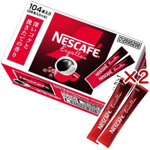 ネスカフェ エクセラ スティック ブラック ( 104本入×2セット )/ ネスカフェ(NESCAFE) : 爽快ドリンク専門店 - 通販 - Yahoo!ショッピング