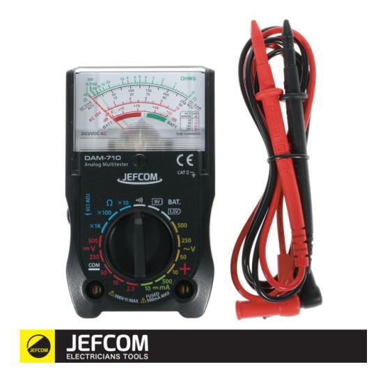 DENSAN アナログテスター DAM-710 ジェフコム アナログマルチテスター : 創工館 - 通販 - Yahoo!ショッピング