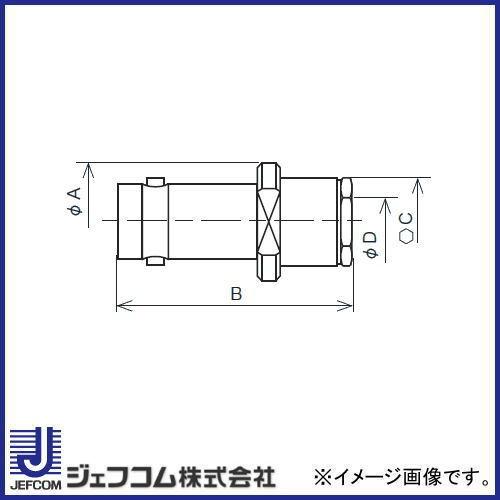 DENSAN 半田締付タイプ BNC型ジャック LBNC-J3DS デンサン ジェフコム : 創工館 - 通販 - Yahoo!ショッピング