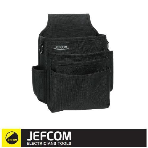 DENSAN スムーズハイポーチ NDS-864MF-KKK デンサン ジェフコム 腰袋 広々ポケット3段 : 創工館 - 通販 - Yahoo!ショッピング