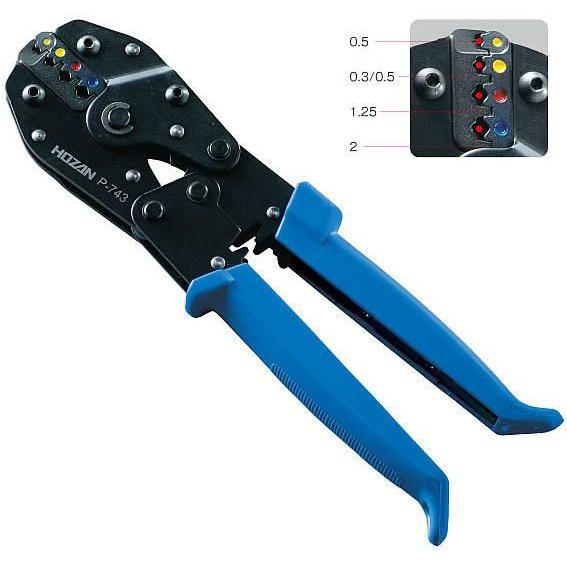 P-743 ホーザン 絶縁被覆付圧着端子用圧着工具 HOZAN :P-743-HOZAN:創工館 - 通販 - Yahoo!ショッピング