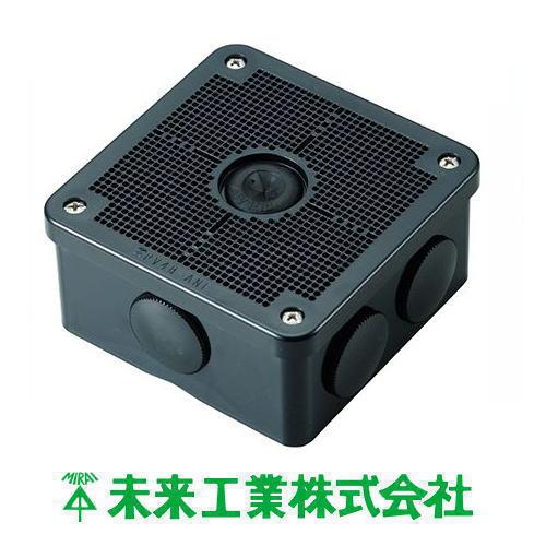 未来工業 露出用四角ボックス(取付自在蓋) ブラック PV4B-ANFK 1ヶ MIRAI : 創工館 - 通販 - Yahoo!ショッピング