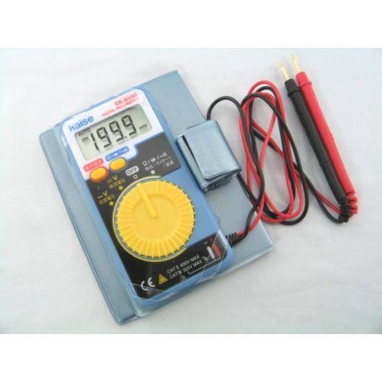 kaise ポケットサイズデジタルテスター SK-6500 カイセ SK6500 KAISE : 創工館 - 通販 - Yahoo!ショッピング