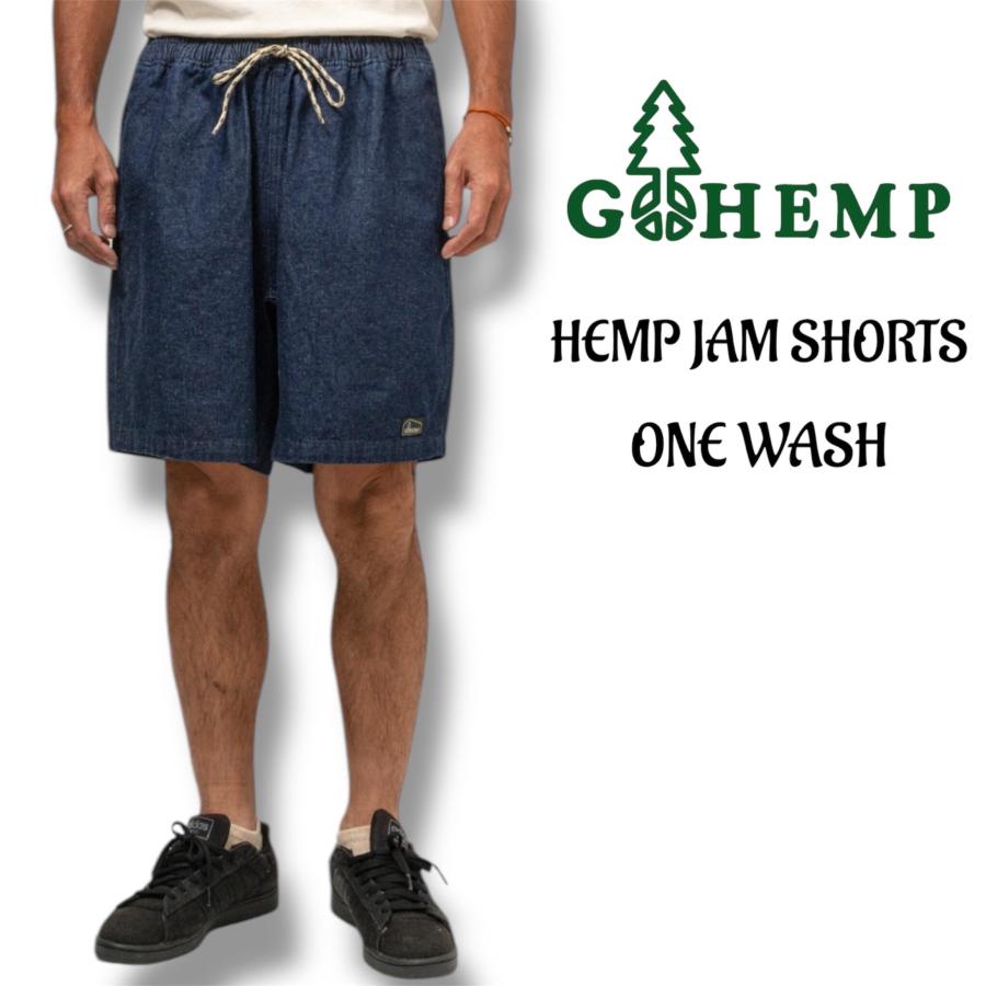 GOHEMP GOHEMP(ゴーヘンプ) - HEMP JAM SHORTS ONE WASH / デニム メンズ ボトムス ジーンズ ...