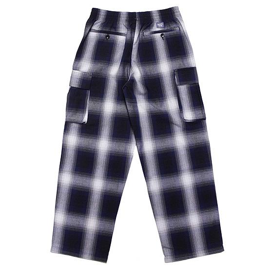 FB COUNTY エフビーカウンティ チェック カーゴパンツ CARGO CHECKER PANTS ストリート ヒップホップ ワイド ...