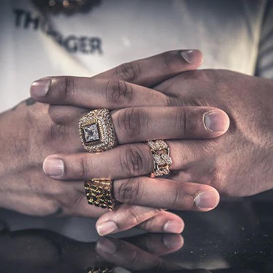 GOLDEN GILT ゴールデンギルト ゴールドリング 指輪 アクセサリー CHAMPIONSHIP 18K GOLD PLATED ...