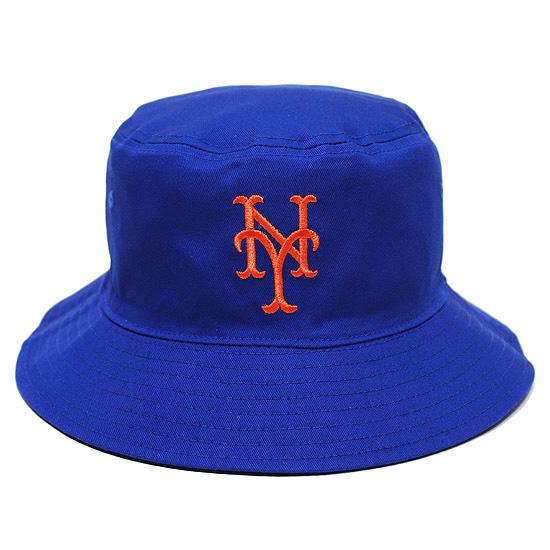 NEW ERA（ニューエラ） ニューヨーク メッツ リバーシブル バケットハット NEWYORK METS REVERSIBLE BUCKET ...