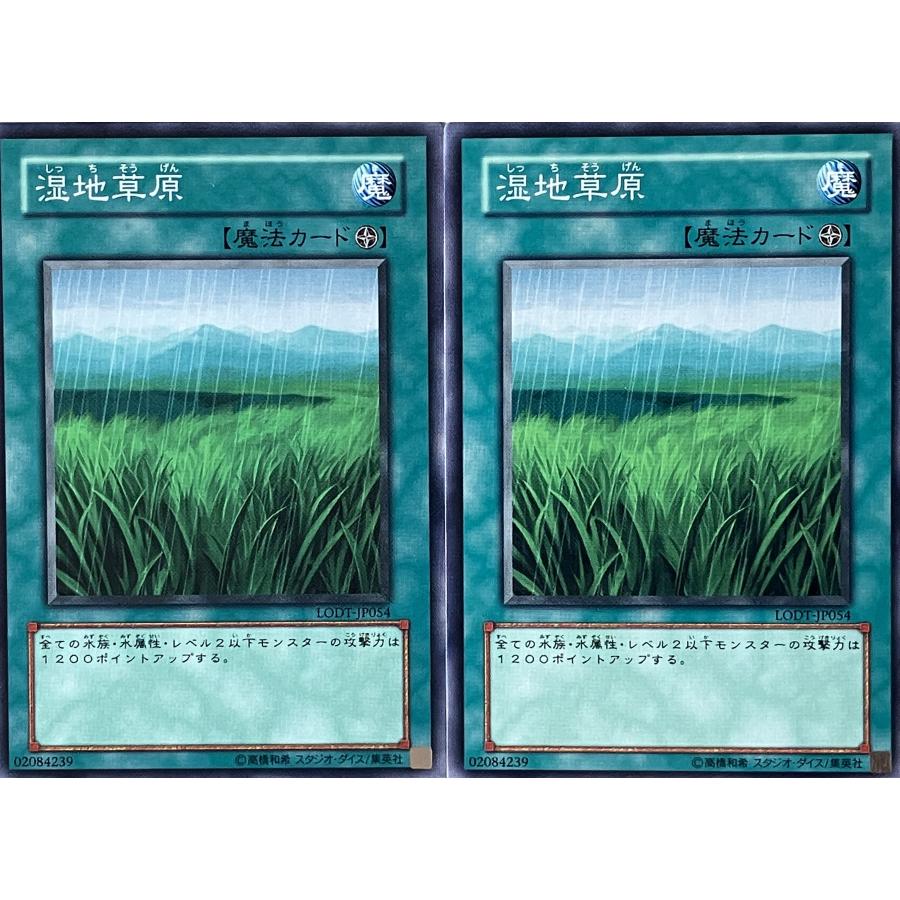 遊戯王 ノーマル 魔法 2枚セット 湿地草原 LODT : スマイルカード - 通販 - Yahoo!ショッピング