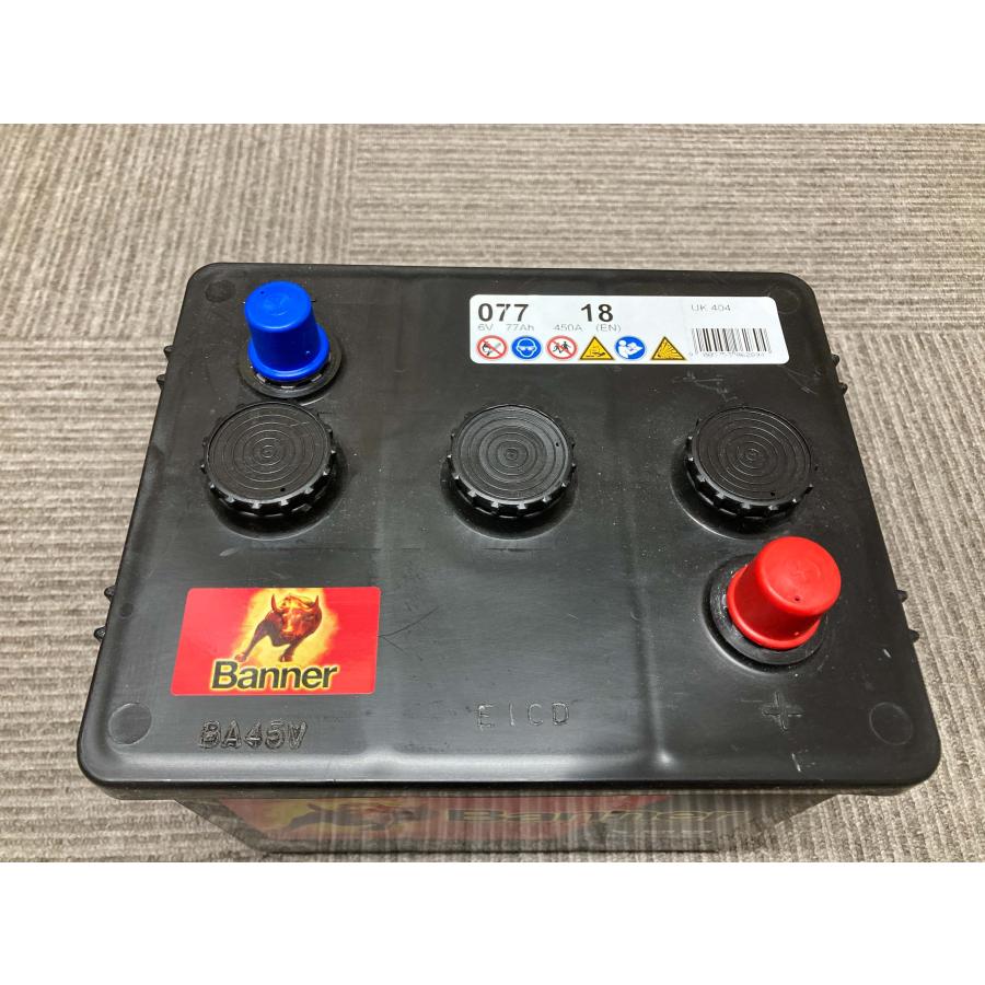 Banner 6V 07718 Starting Bull / バナー 6Vバッテリー : サウンドウェーブメイワ ヤフー店 - 通販 - Yahoo!ショッピング