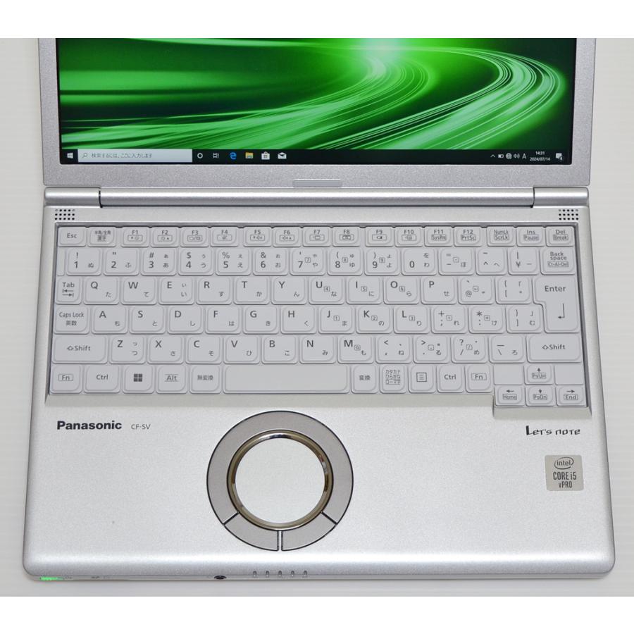 Let's note SV Panasonic CF-SV9RDLVS Core i5-10310U 12.1型TFT8GB/SSD256GB/無線LAN/カメラ/Windows 10Pro ...