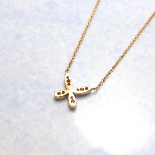 K18PG ダイヤモンド 0.15ct ネックレス : Beneベーネ四條畷 - 通販 - Yahoo!ショッピング