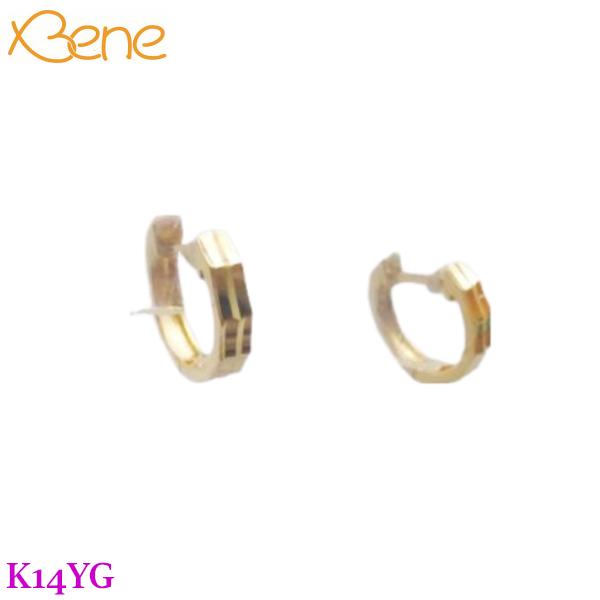 K14YG フープピアス 輪っか イエローゴールド 金 シンプル リング オシャレ 可愛い : Beneベーネ四條畷 - 通販 - Yahoo!ショッピング