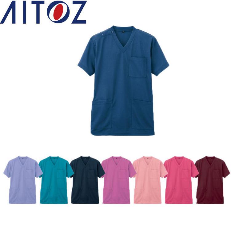 AITOZ 861411 スクラブ SS S M L LL 3L 4L 5L 【オールシーズン対応 作業服 作業着 アイトス】 : FUKUSHIGOTO STORE ヤフー店 - 通販 ...