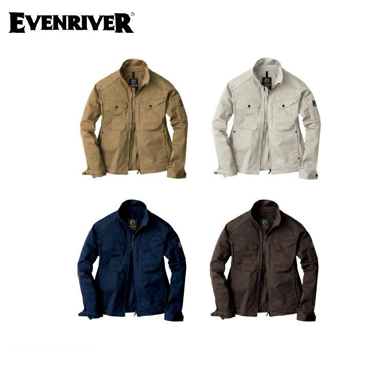 EVEN RIVER イーブンリバー ERX207 ストレッチブルゾン S M L LL 3L 4L 5L オールシーズン対応 : FUKUSHIGOTO STORE ヤフー店 - 通販 ...