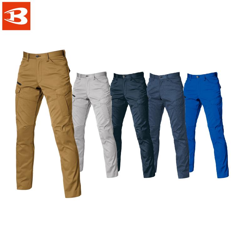 【在庫一掃セール！】1712 バートル BURTLE カーゴパンツ サーフブルー L（W82） : FUKUSHIGOTO STORE ヤフー店 - 通販 - Yahoo!ショッピング