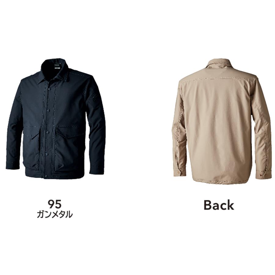 TS DESIGN 4617 エコハイブリッドダブルクロスコーチジャケット SS S M L LL 【オールシーズン対応 作業服 作業着 ティーエスデザイン 藤和】【23-24AW新商品 ...