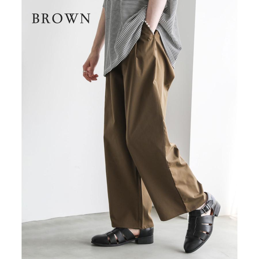 ワイドパンツ メンズ ボトムス ソフトツイル 2タック ワイド バギー ユニセックス 春 夏 秋 冬 S M L XL 無地 オールシーズン :astro230081:SOYOUS ソユーズ ...