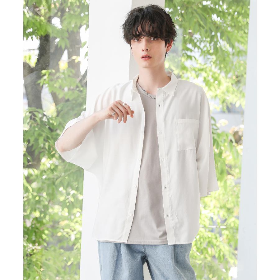 〓予約販売・5月中旬頃発送予定〓 メンズ シャツ シアー ドルマン S M L XL 涼しい 春 夏 :astro230265:SOYOUS ソユーズ - 通販 - Yahoo!ショッピング