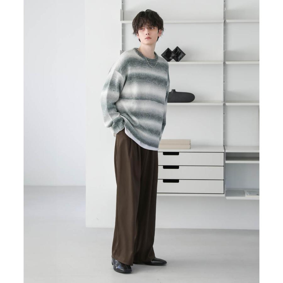 ワイドパンツ メンズ 無地 パンツ ボトムス 春 夏 秋 冬 スラックス ワイド バギー ストレッチ 2タック :astro230266:SOYOUS ソユーズ - 通販 - Yahoo!ショッピング