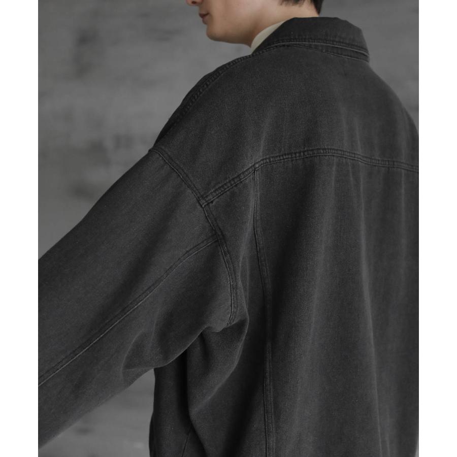 〓予約販売・2月中旬頃発送予定〓 ASTRONOMY【セットアップ 2点セット】デニムトラッカージャケット+ワイドバギーオーバーパンツ :astro240074:SOYOUS ソユーズ ...