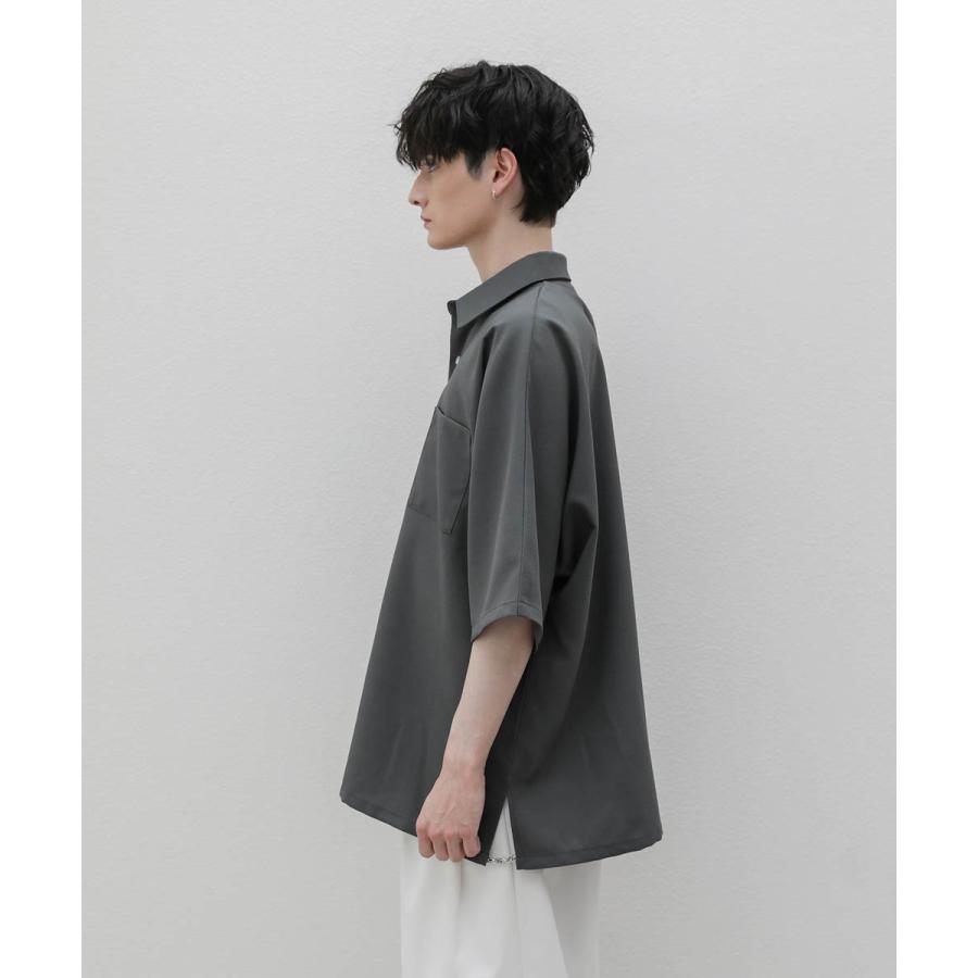 メンズ シャツ ビッグシルエット ポリトロ ドルマン 半袖 夏 夏服 S M L :astro240365:SOYOUS ソユーズ - 通販 - Yahoo!ショッピング