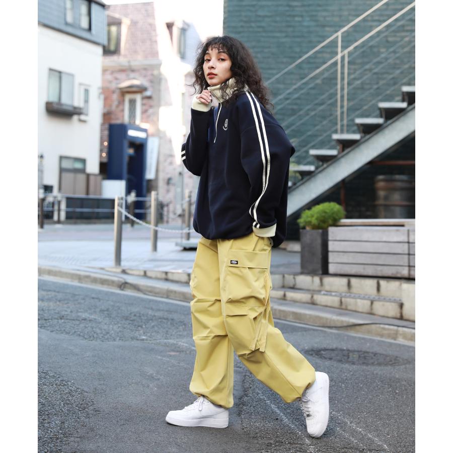 スウェット プルオーバー メンズ レディース ハーフジップ オーバーサイズ ビッグシルエット ユニセックス :msg220439:SOYOUS ソユーズ - 通販 - Yahoo!ショッピング