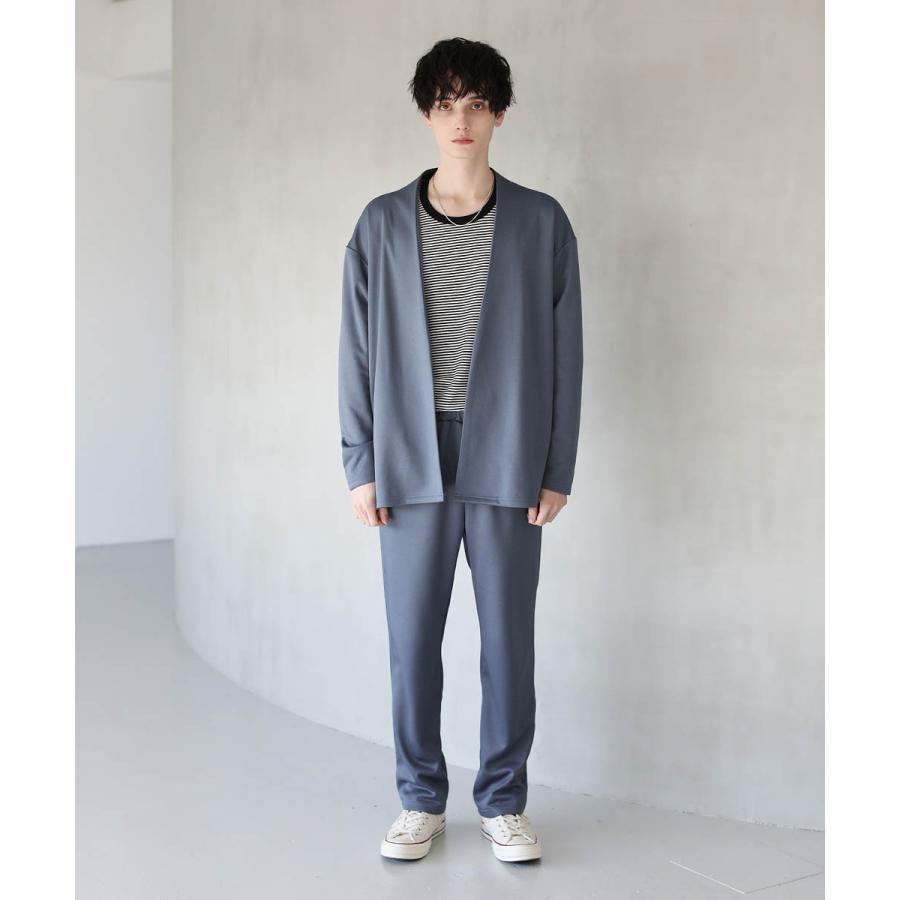 セットアップ メンズ ノーカラージャケット テーパードパンツ イージーパンツ 2点セット ストレッチ ユニセックス S M L XL :spu220644:SOYOUS ソユーズ - 通販 ...