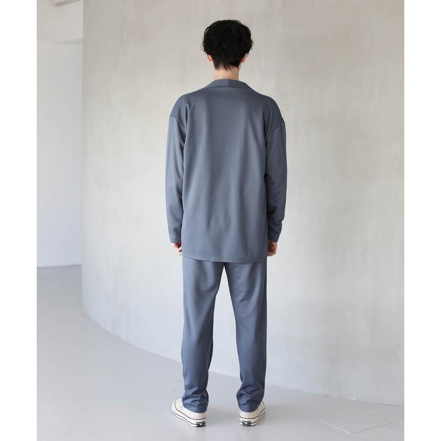 セットアップ メンズ ノーカラージャケット テーパードパンツ イージーパンツ 2点セット ストレッチ ユニセックス S M L XL :spu220644:SOYOUS ソユーズ - 通販 ...