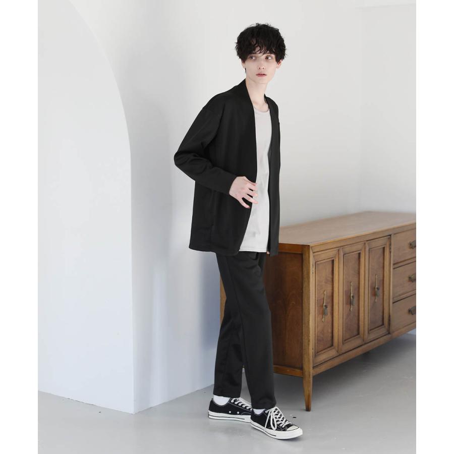 セットアップ メンズ ノーカラージャケット テーパードパンツ イージーパンツ 2点セット ストレッチ ユニセックス S M L XL :spu220644:SOYOUS ソユーズ - 通販 ...