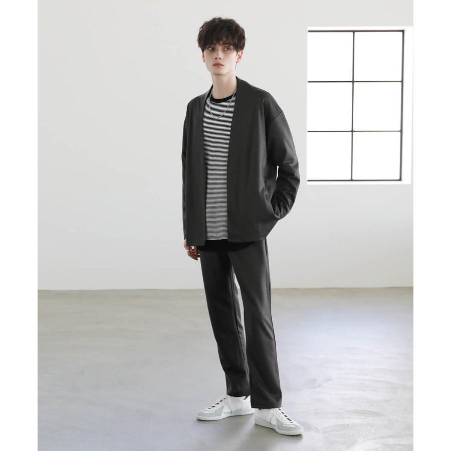 セットアップ メンズ ノーカラージャケット テーパードパンツ イージーパンツ 2点セット : SOYOUS ソユーズ - 通販 - Yahoo!ショッピング