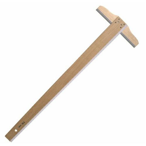 タケダ T型定規 白セル片椽付 600mm 白セル片 60cm セル 片セル T-square t定規 製図 製図用 製図用品 スケール ...