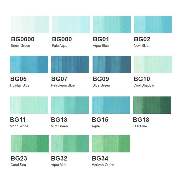 COPIC コピックインク BG0000 BG000 BG01 BG02 BG05 BG07 BG09 BG10 BG11 BG13 BG15 ...