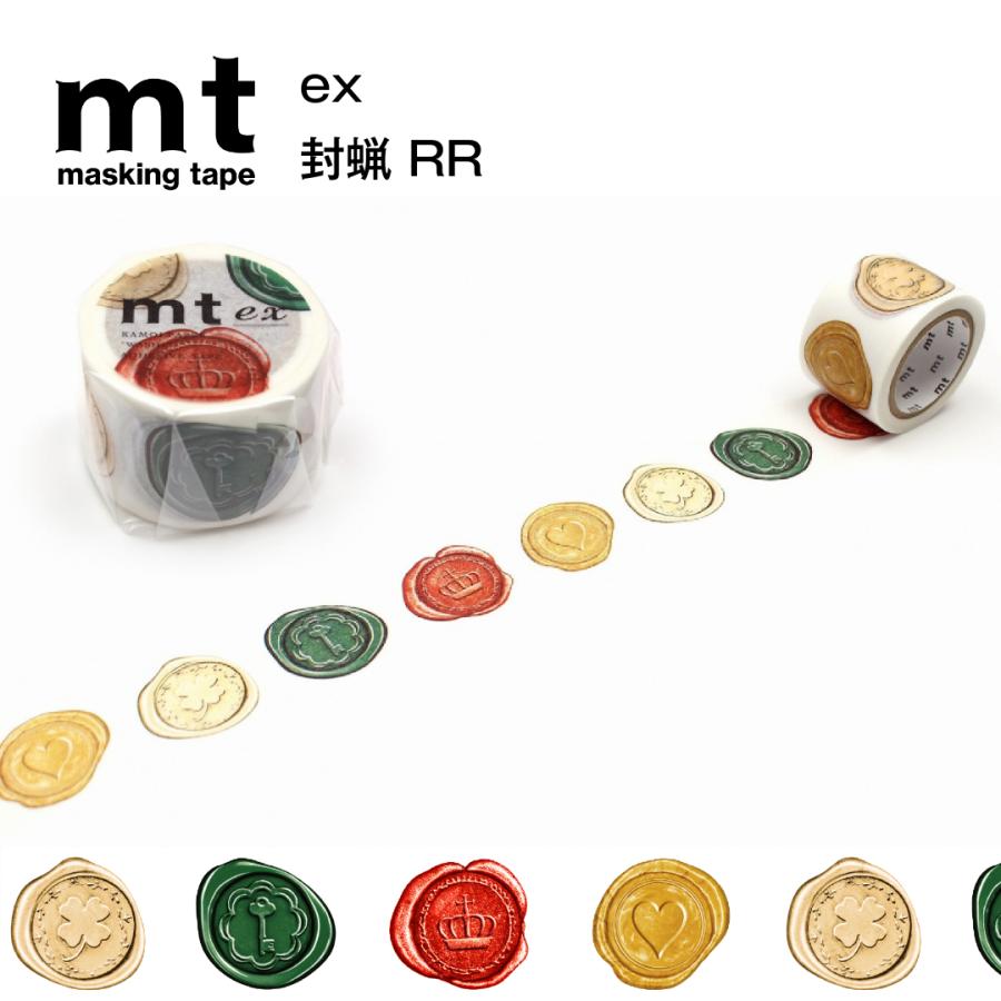 mt ex 封蝋 RR(30mm×7m) マスキングテープ カモ井加工紙 : 素材本舗 Yahoo!店 - 通販 - Yahoo!ショッピング