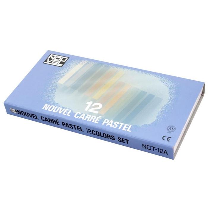ヌーベル カレーパステル 12色 Aセット NCT-12A セット配色（カレーパステル6色セットA＋6色セットB）001 003 010 058 142 147 054 082 088 097 ...