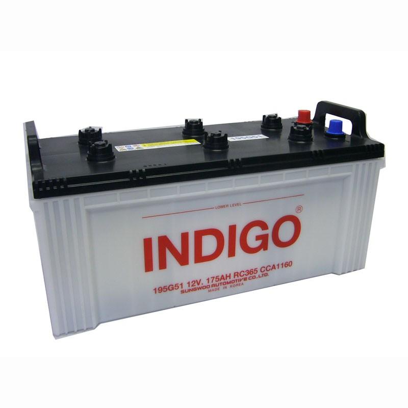INDIGO インディゴバッテリー 大型車用 195G51 : ツール 創蔵 - 通販 - Yahoo!ショッピング