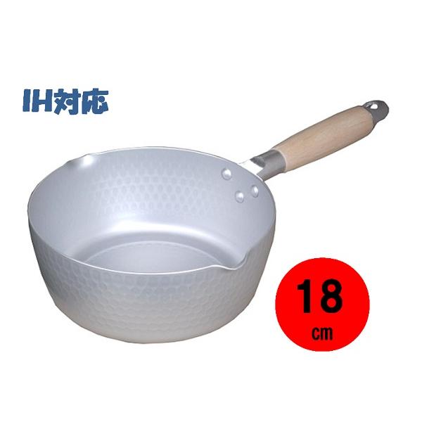 前川金属工業所 前川金属 アルミ雪平鍋 18cm 底厚 2.6mm【IH対応 ガスコンロ対応】 : ふじまるマーケット - 通販 - Yahoo!ショッピング