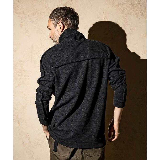 C DIEM カルペディエム レザー パイピング モックネック シャツ C DIEM カルペディエム レザー パイピング モックネック シャツ