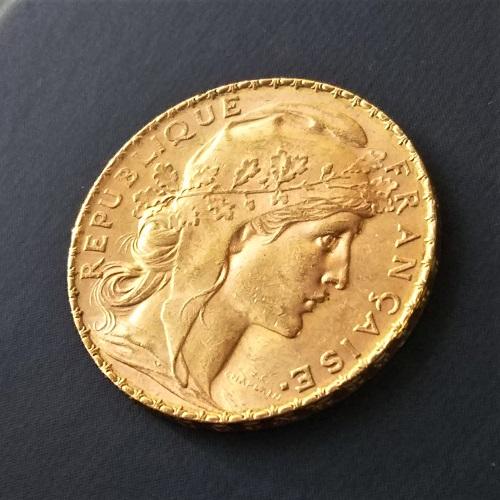 金 コイン 20フラン金貨 マリアンヌ フランス 保証書付 ゴールド 金 コイン 20フラン金貨 マリアンヌ フランス 保証書付 ゴールド